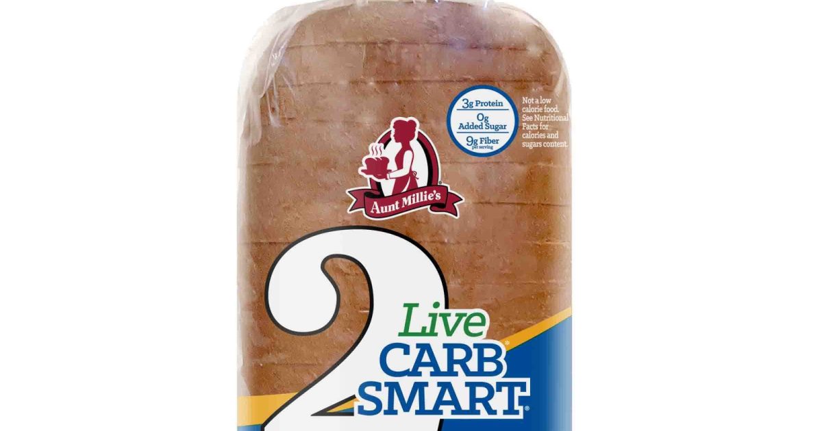 Live Carb Smart® White Bread | Aunt Millie's