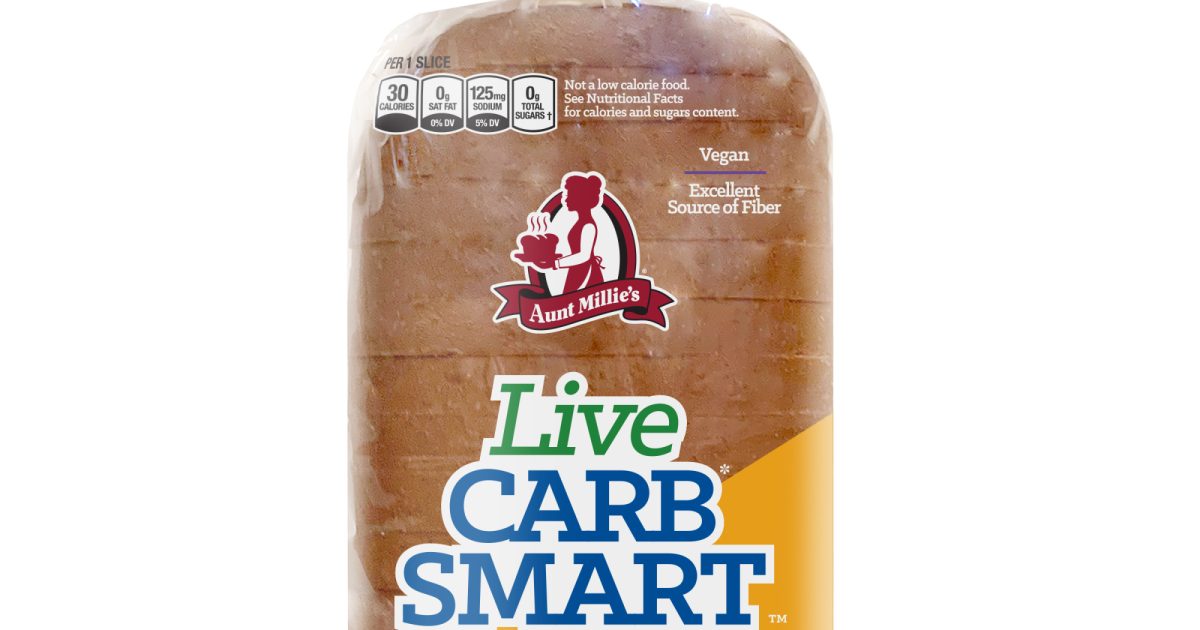 Live Carb Smart® Wheat Bread | Aunt Millie's