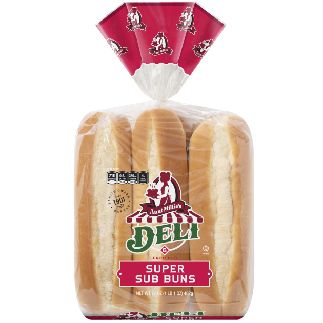 Super Sub Buns | Aunt Millie's Super Sub Buns | Aunt Millie's